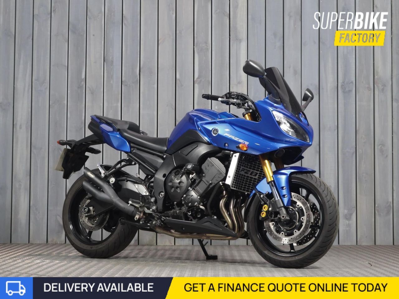 2016 YAMAHA FAZER 8 BLUE with 9645 miles - Used Motorbikes Dealer ...