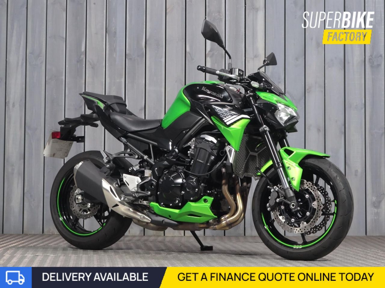 2020 KAWASAKI Z900 GREEN with 2832 miles - Used Motorbikes Dealer ...