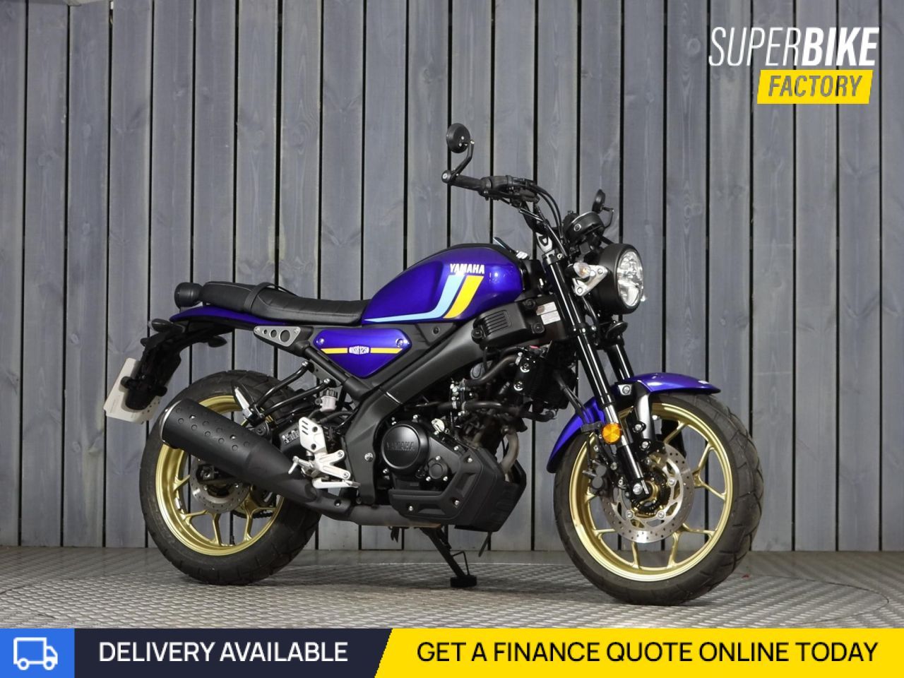 2023 YAMAHA XSR125 YELLOW with 536 miles - Used Motorbikes Dealer ...