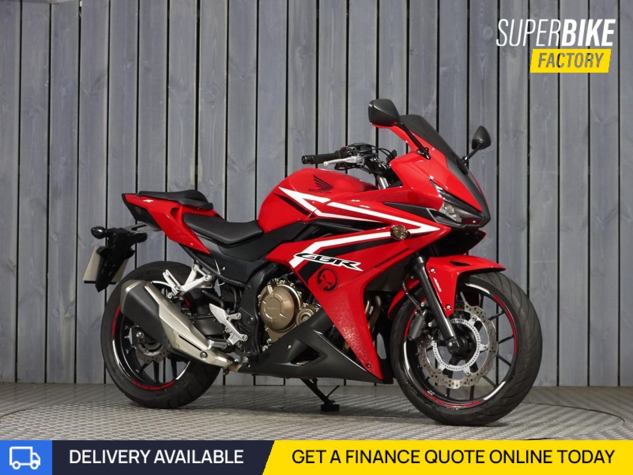 2018 HONDA CBR500R RED with 5627 miles - Used Motorbikes Dealer ...
