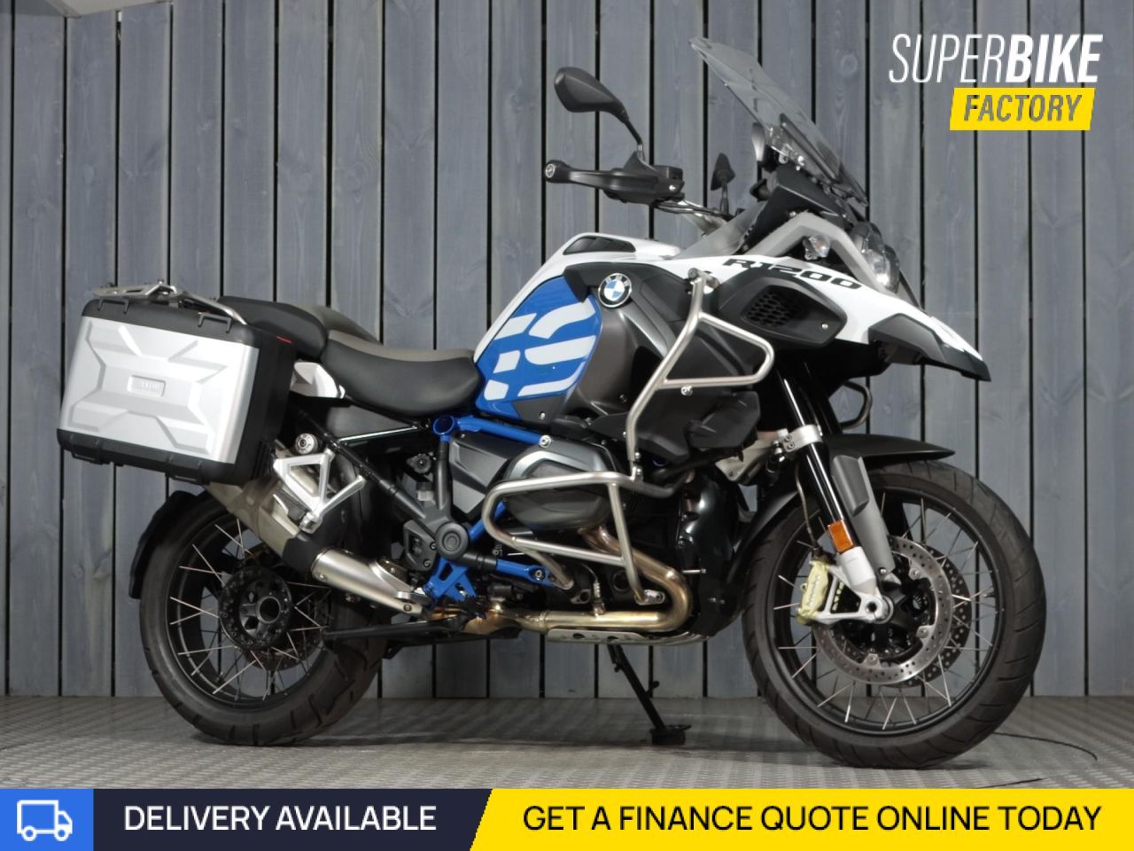 2018 BMW R1200GS ADVENTURE WHITE with 13900 miles - Used Motorbikes ...