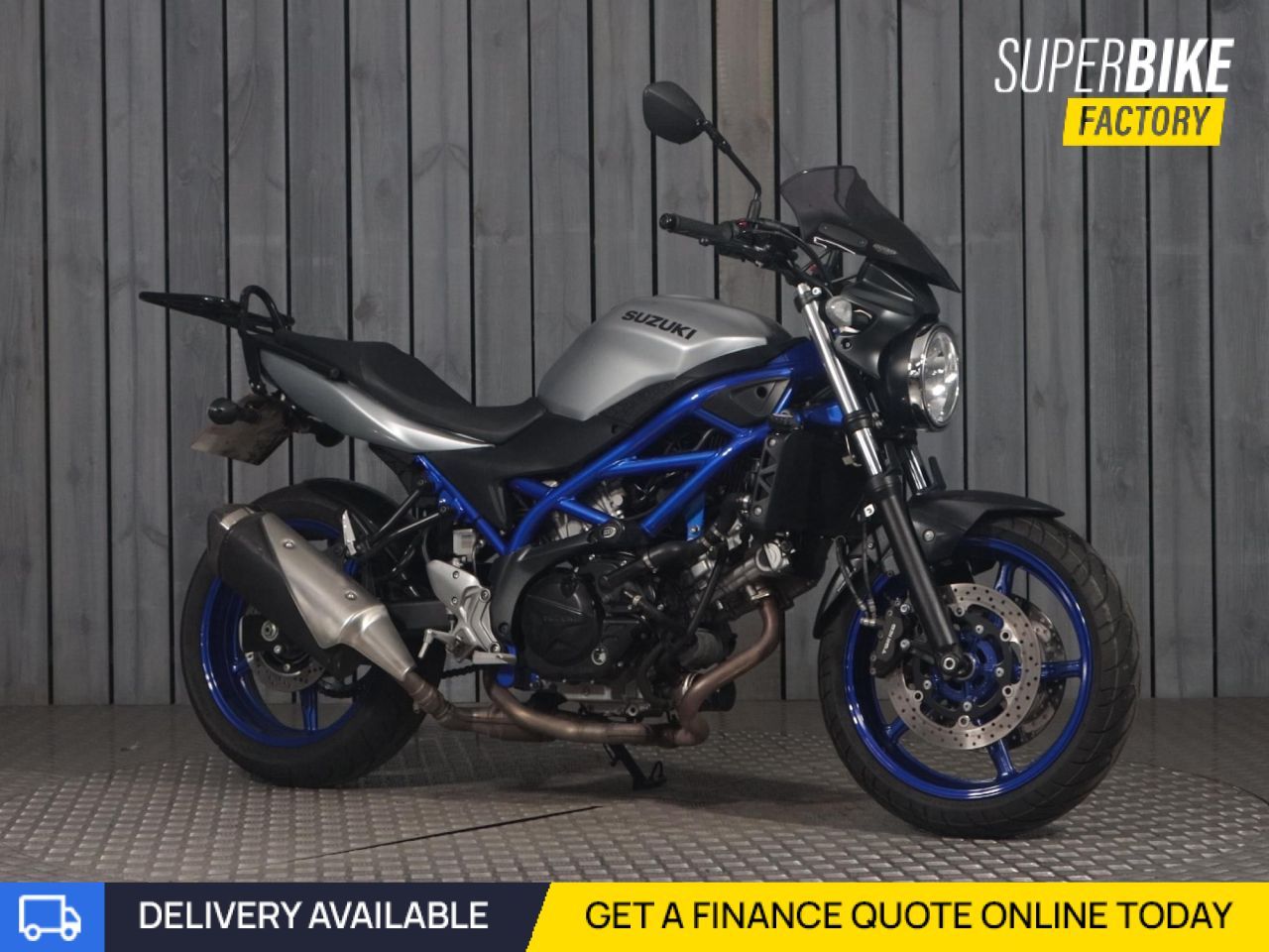 2020 SUZUKI SV650 SILVER with 4728 miles - Used Motorbikes Dealer ...