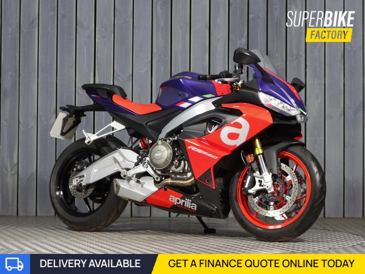 2022 APRILIA RS660 RED with 1524 miles - Used Motorbikes Dealer ...
