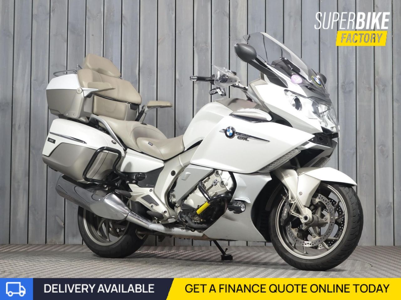 2015 BMW K1600GTL WHITE with 14567 miles - Used Motorbikes Dealer ...