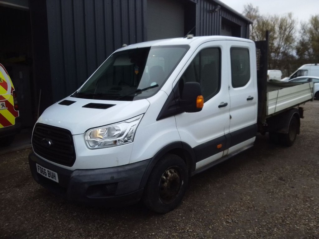 Ford Transit 350 L3 Diesel Rwd 2.0 TDCI 130ps 'one Stop' D/Cab Tipper ...