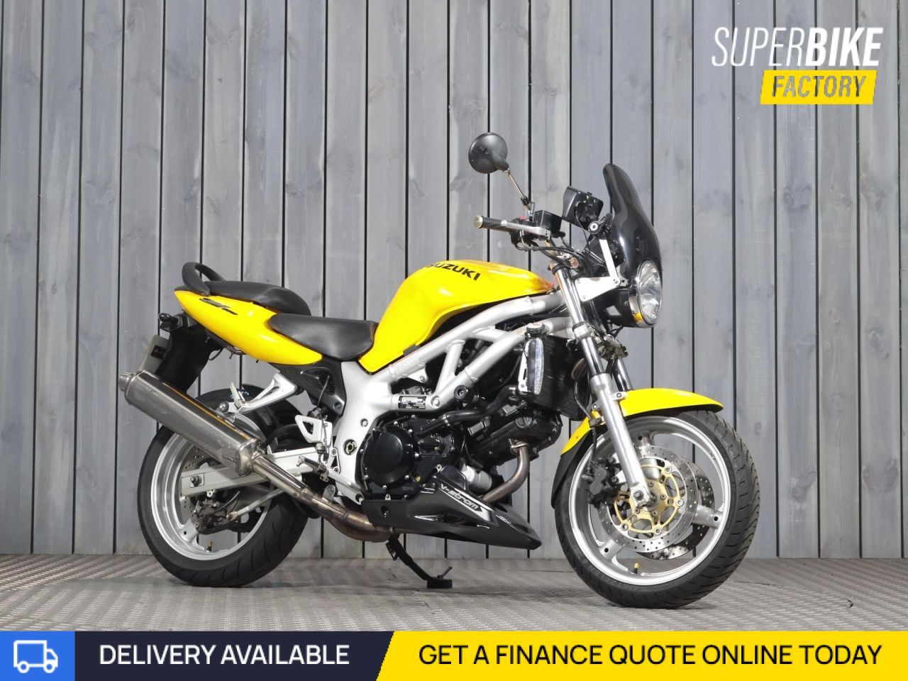 2001 SUZUKI SV650 YELLOW with 14785 miles - Used Motorbikes Dealer ...