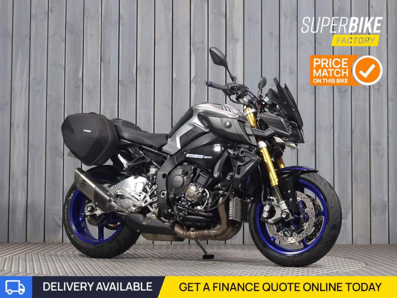 2017 YAMAHA MT-10 SILVER with 11001 miles - Used Motorbikes Dealer ...