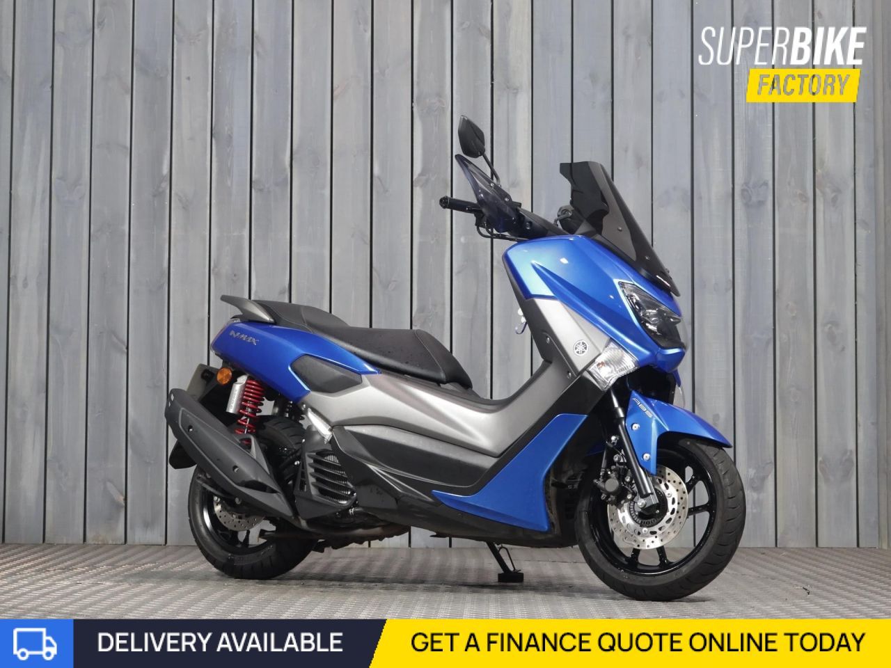 2020 YAMAHA NMAX 125 BLUE with 4916 miles - Used Motorbikes Dealer ...