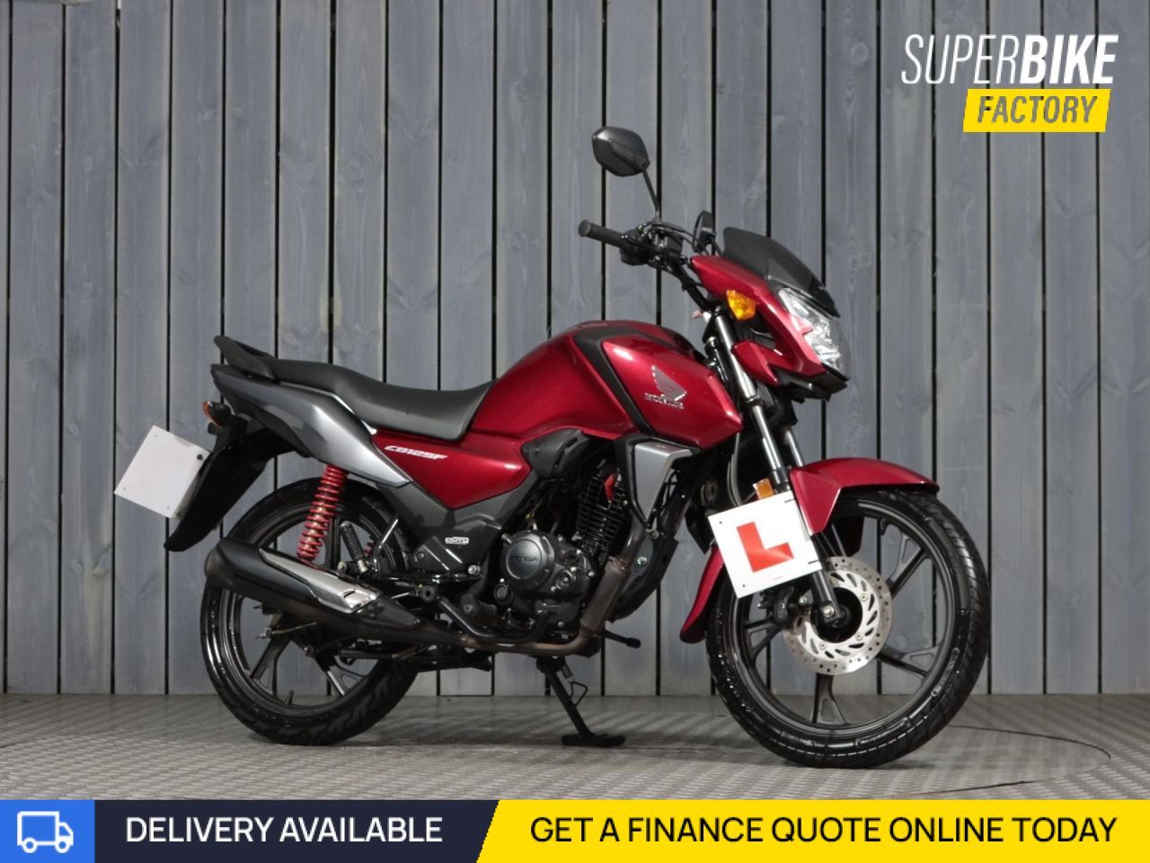 2023 HONDA CB125F RED with 4080 miles - Used Motorbikes Dealer ...
