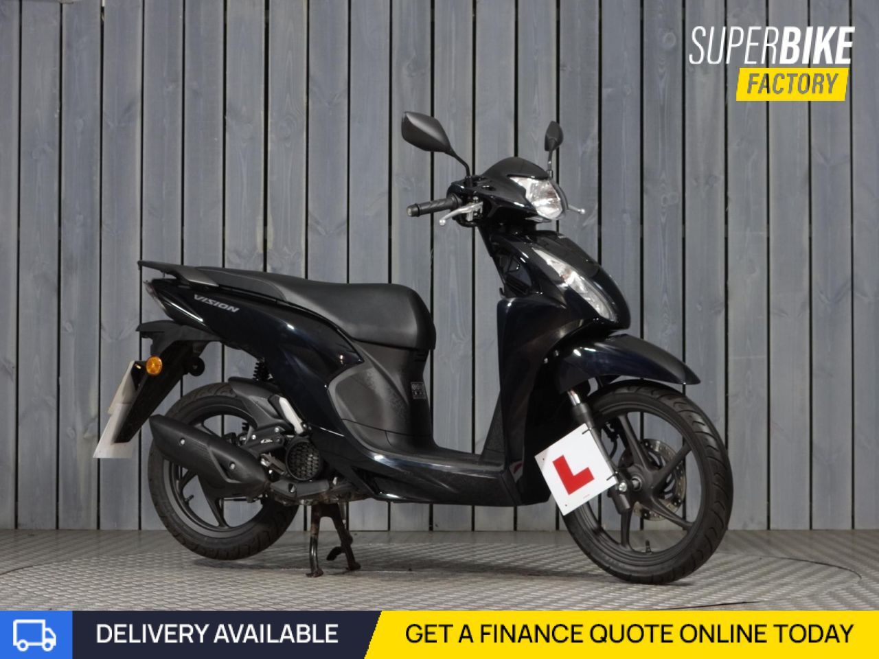 2022 HONDA VISION BLACK with 198 miles - Used Motorbikes Dealer ...
