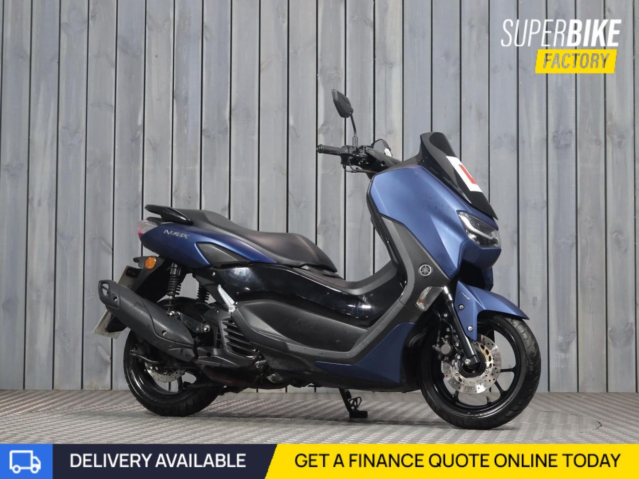2021 YAMAHA NMAX 125 BLUE with 4935 miles - Used Motorbikes Dealer ...