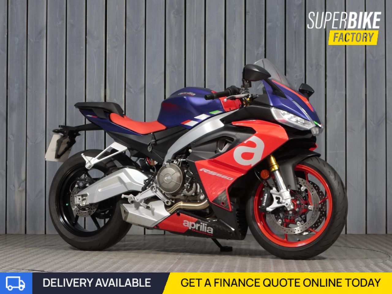 2021 APRILIA RS660 RED with 1481 miles - Used Motorbikes Dealer ...