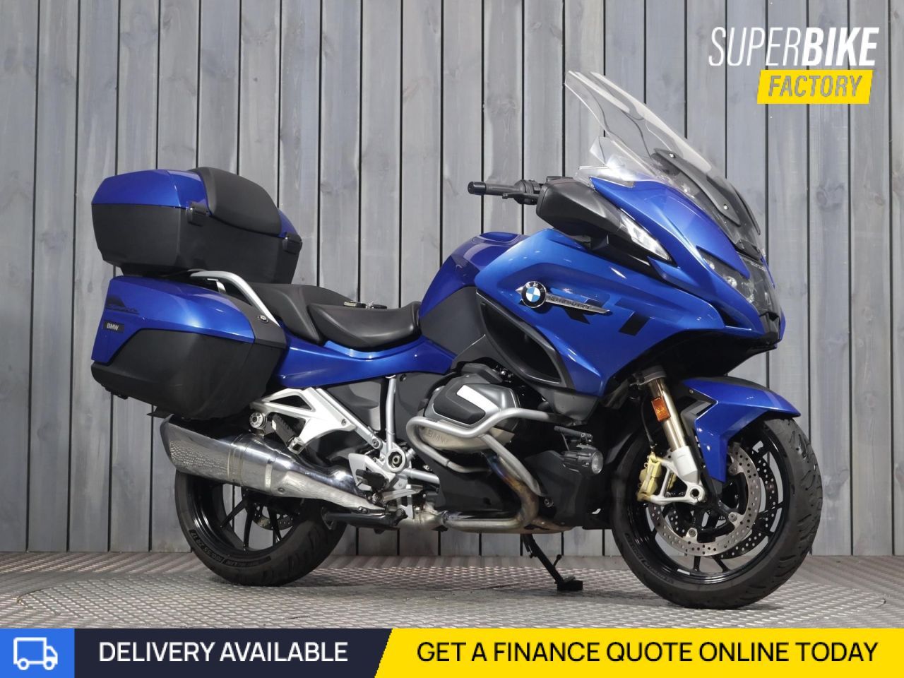2021 BMW R1250RT BLUE with 12537 miles - Used Motorbikes Dealer ...