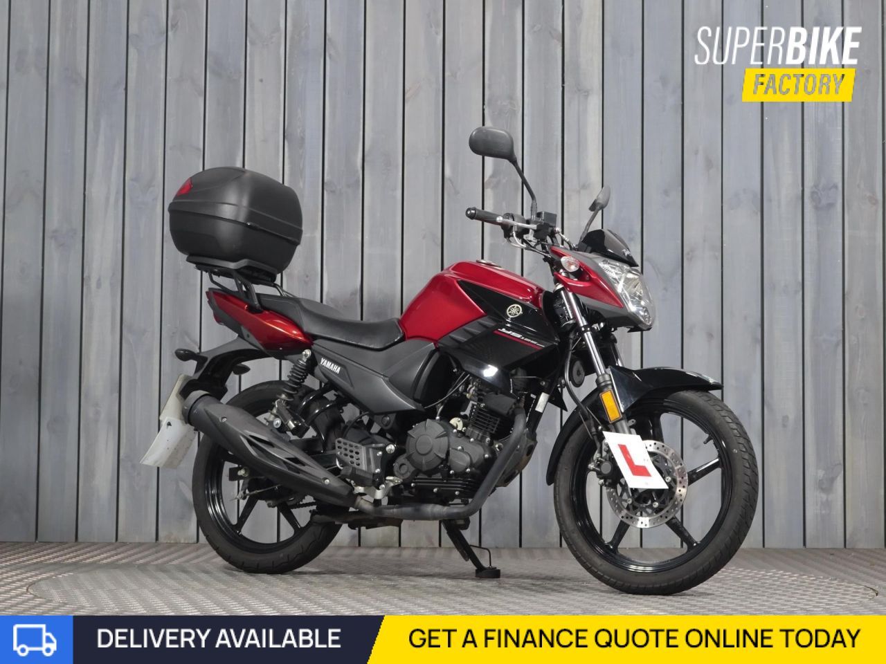 2017 YAMAHA YS125 RED with 2667 miles - Used Motorbikes Dealer ...
