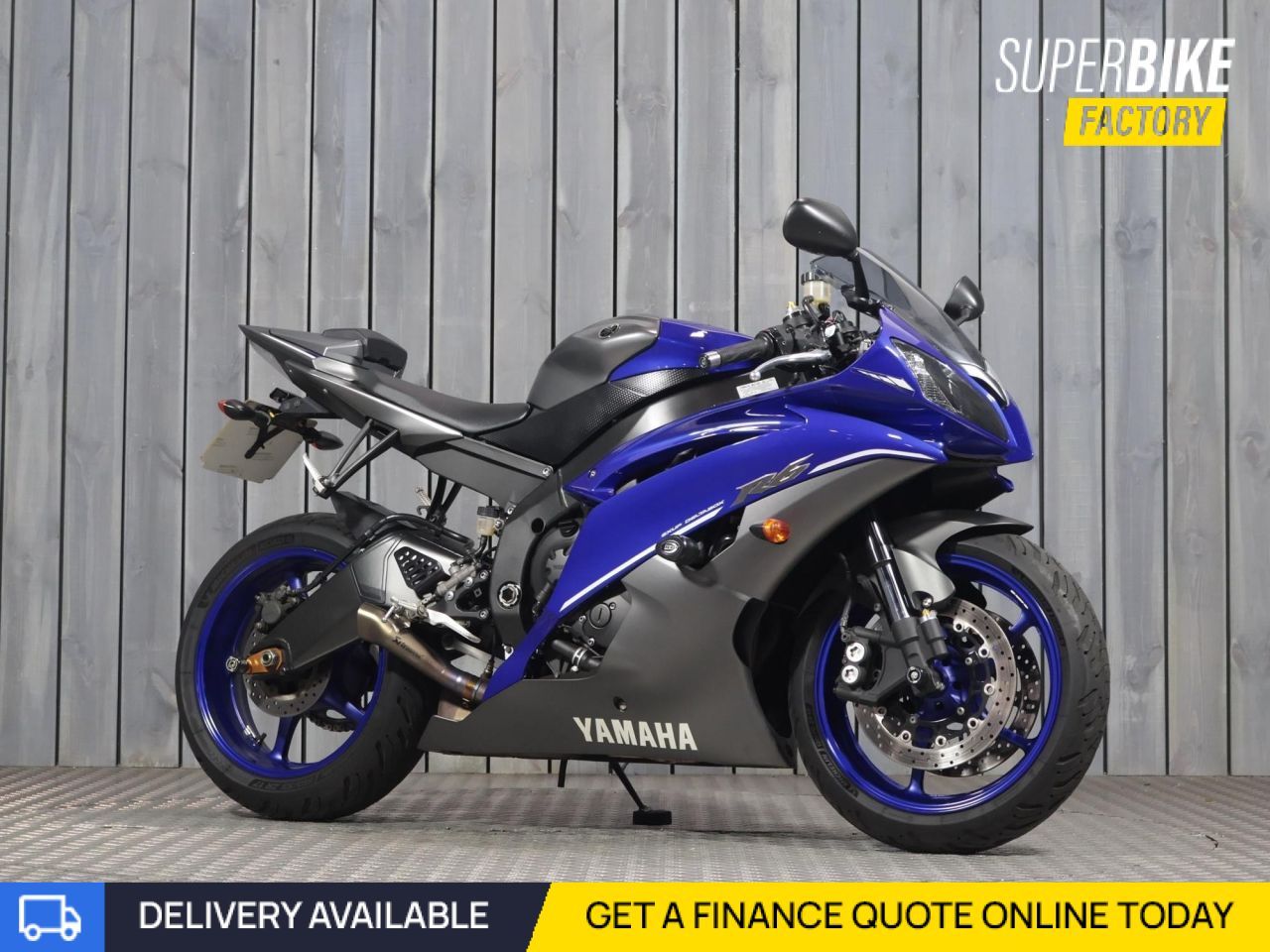 2016 YAMAHA R6 BLUE with 10219 miles - Used Motorbikes Dealer: Cheshire ...