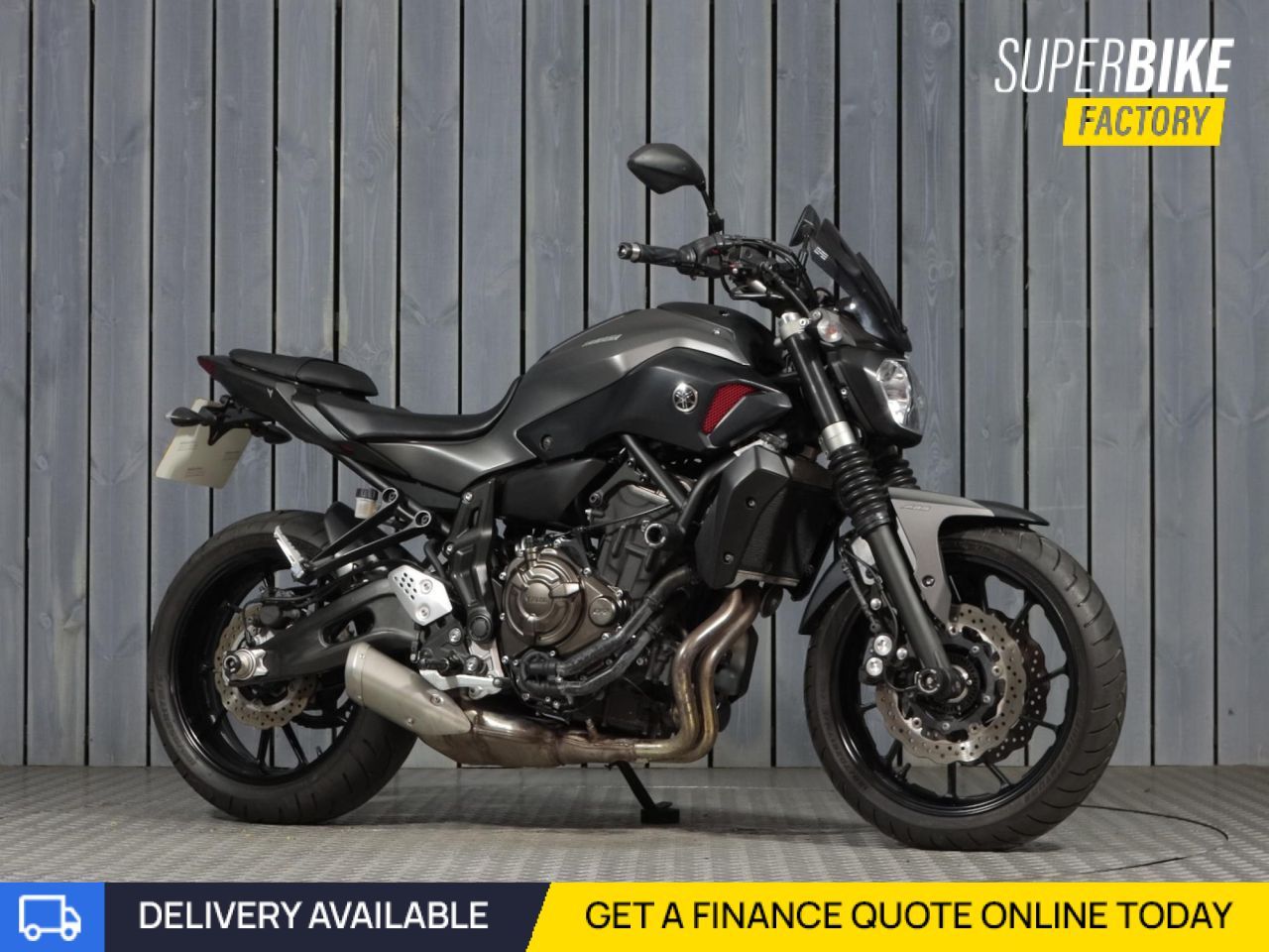 2017 YAMAHA MT-07 GREY with 11364 miles - Used Motorbikes Dealer ...
