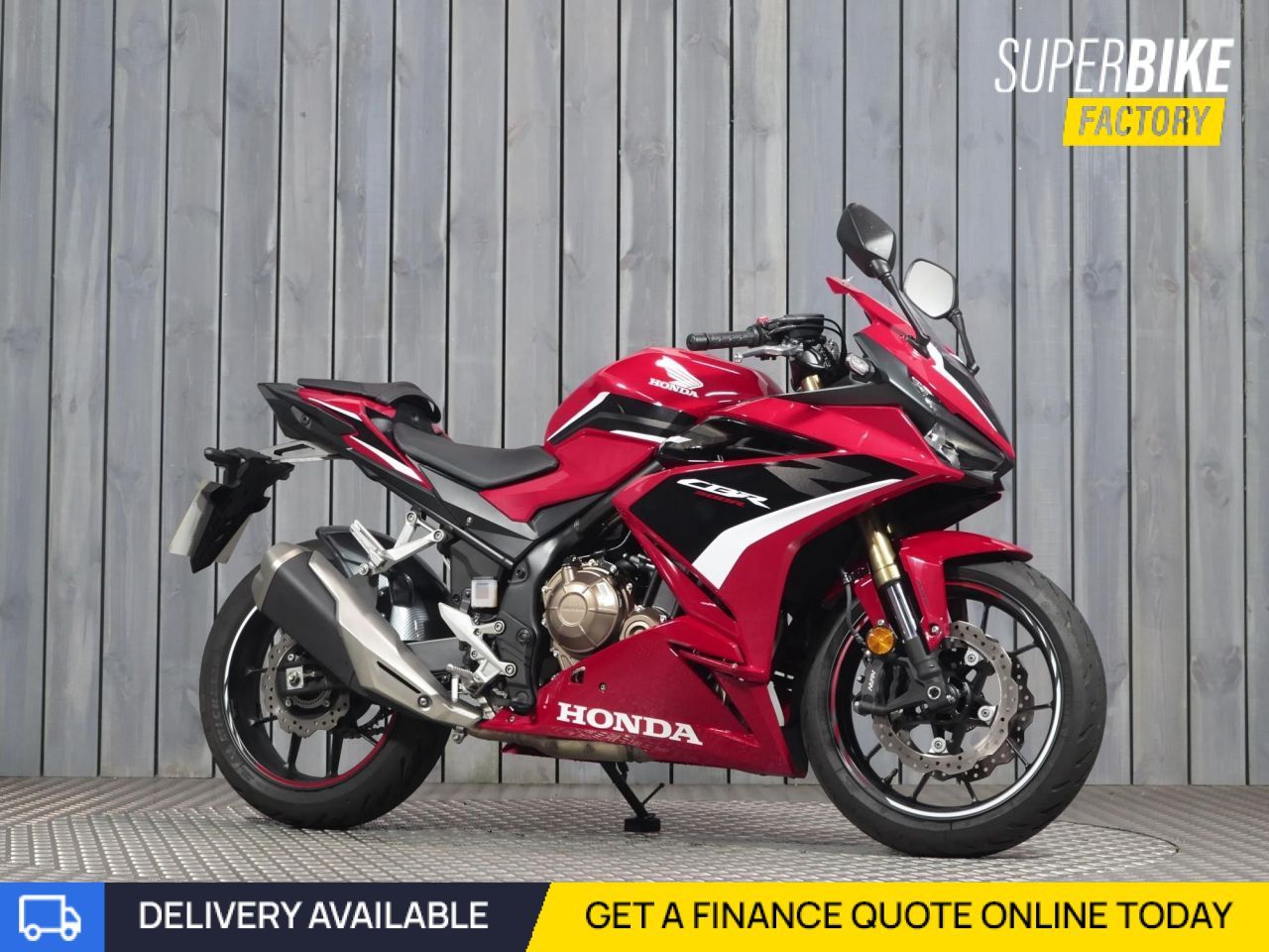 2023 HONDA CBR500R RED with 1920 miles - Used Motorbikes Dealer ...
