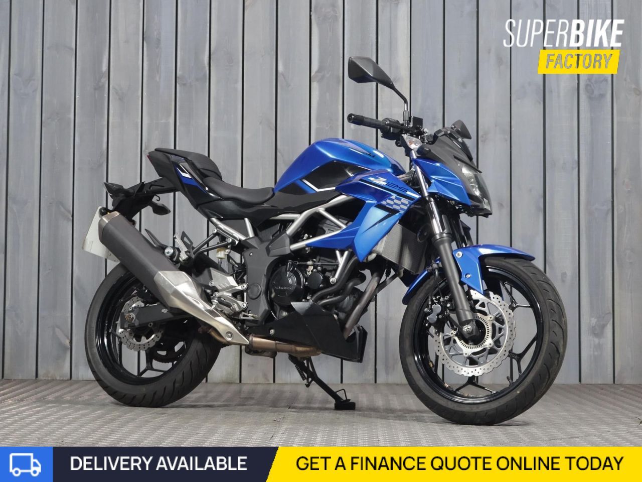 2021 KAWASAKI Z125 BLUE with 1795 miles - Used Motorbikes Dealer ...