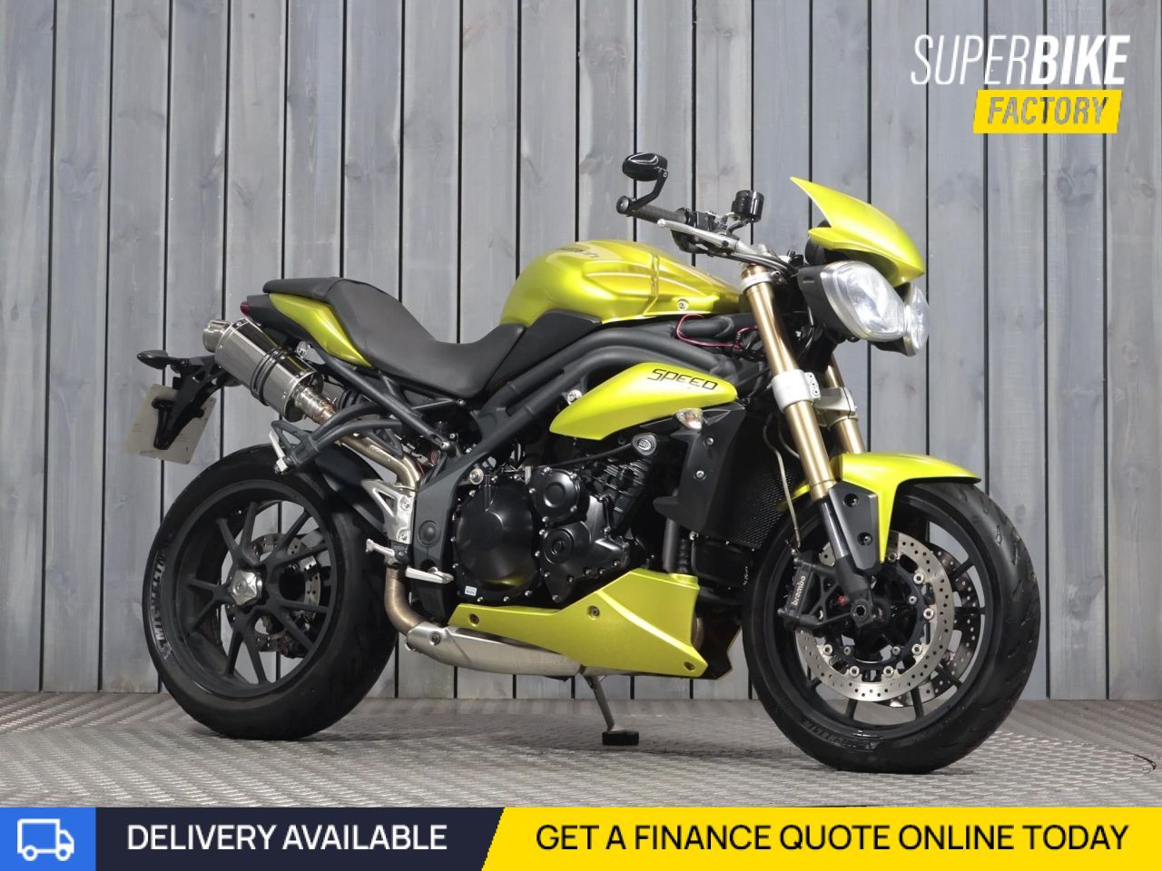2013 TRIUMPH SPEED TRIPLE 1050 - 20117 miles | Superbike Factory