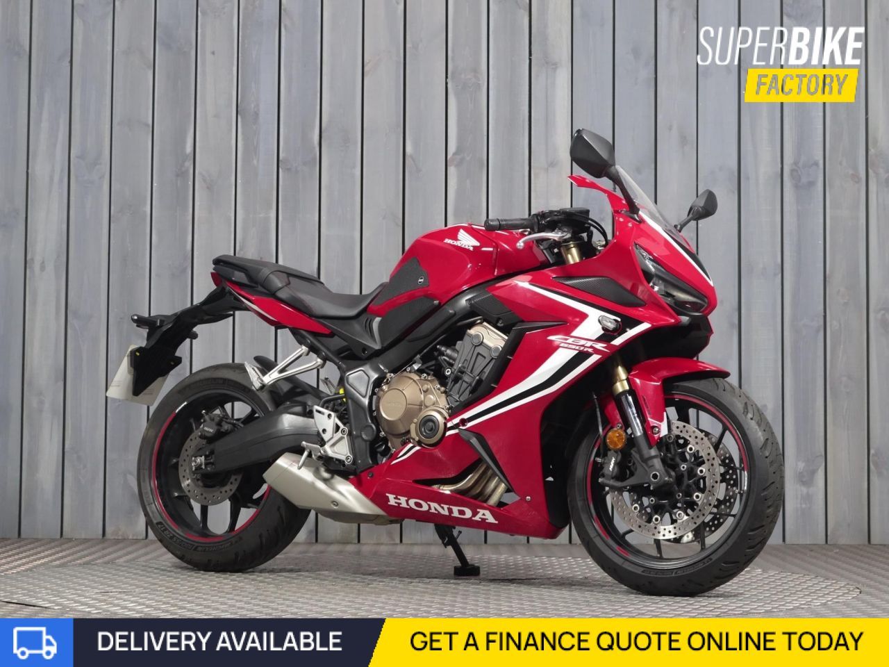 2019 HONDA CBR650R RED with 12585 miles - Used Motorbikes Dealer ...