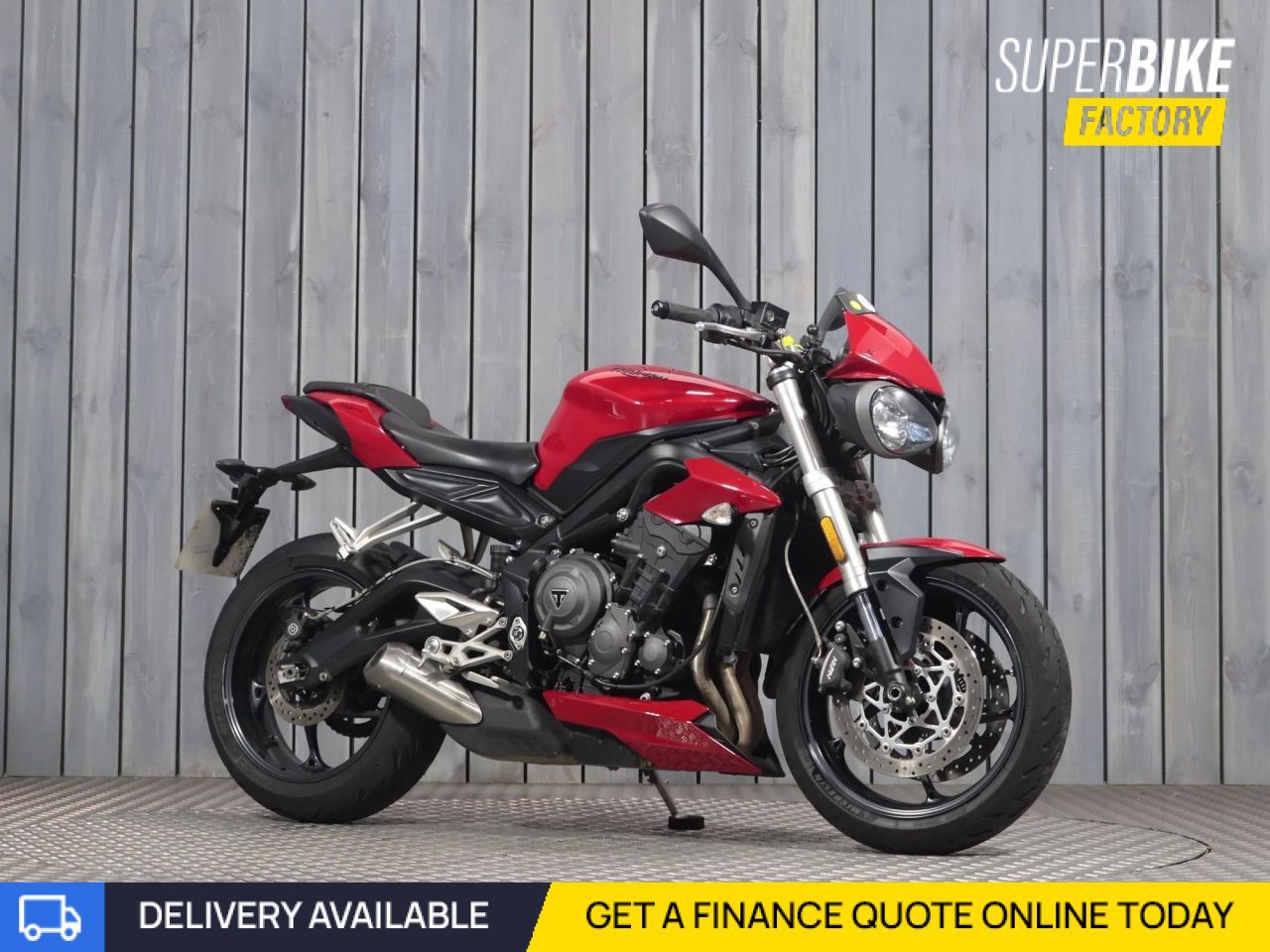 2017 TRIUMPH STREET TRIPLE 765 - 17662 miles | Superbike Factory