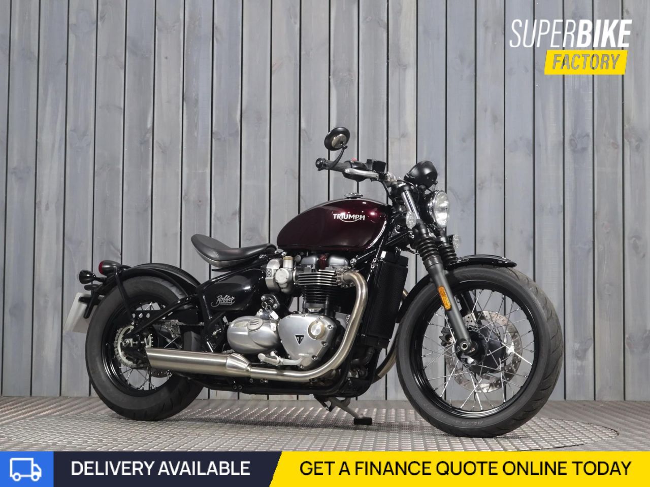 2017 TRIUMPH BOBBER RED with 7276 miles - Used Motorbikes Dealer ...