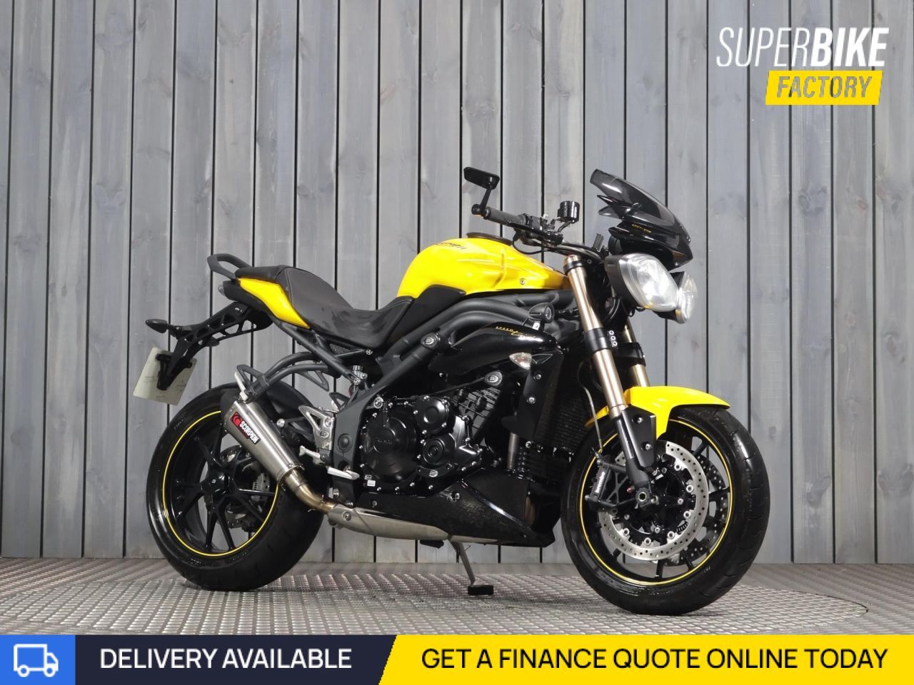 2016 TRIUMPH SPEED TRIPLE 1050 - 15150 miles | Superbike Factory