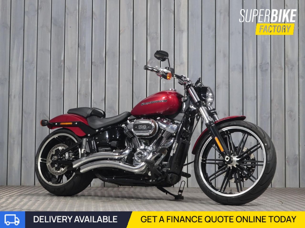 2019 HARLEY-DAVIDSON SOFTAIL RED with 6914 miles - Used Motorbikes ...