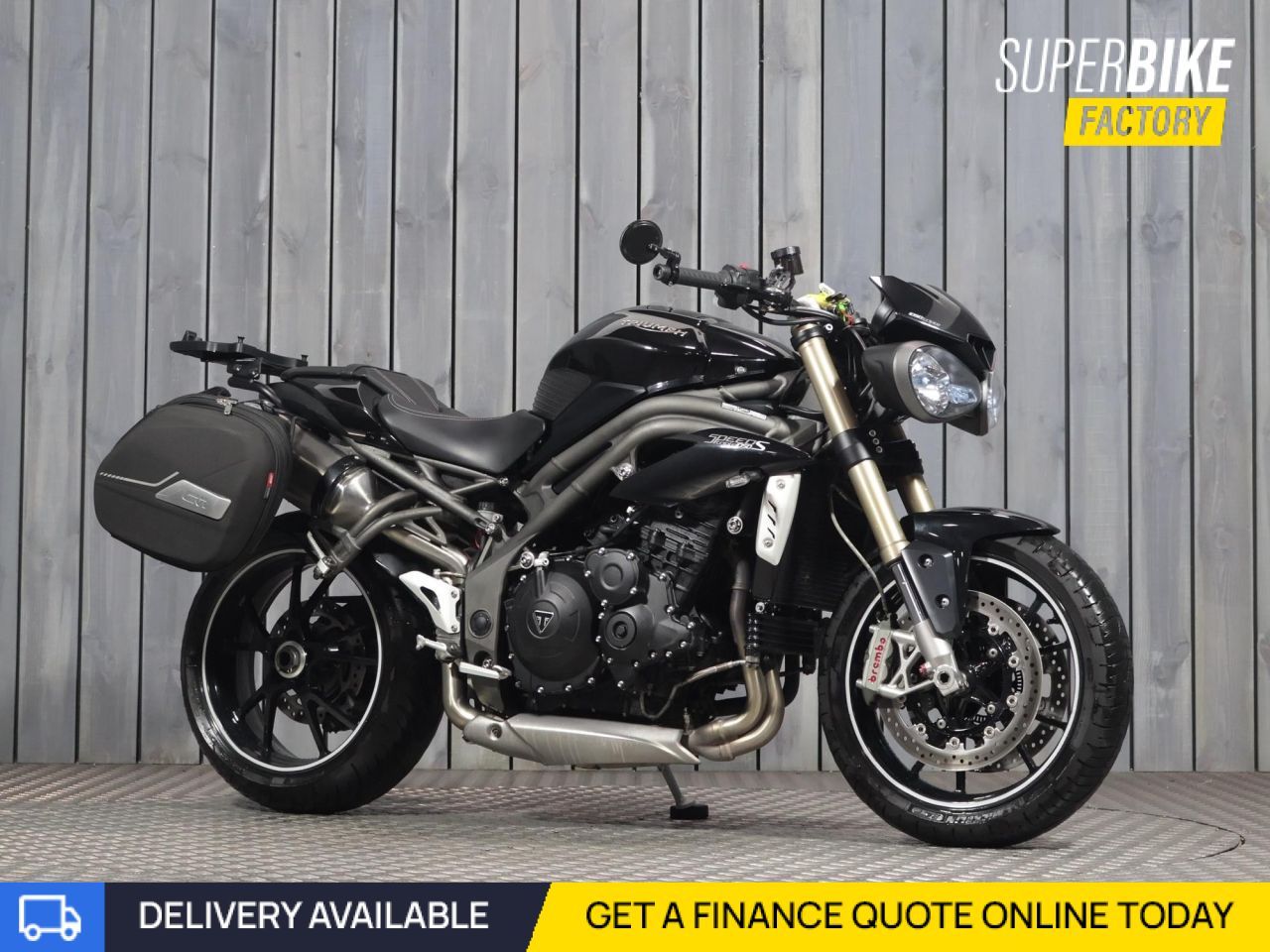 2017 TRIUMPH SPEED TRIPLE 1050 BLACK with 7950 miles - Used Motorbikes ...