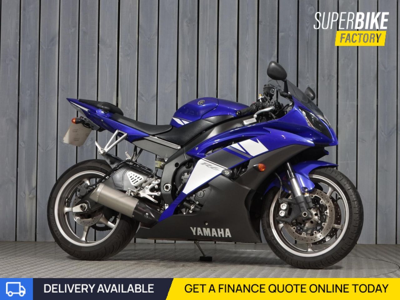 2009 YAMAHA R6 BLUE with 12089 miles - Used Motorbikes Dealer: Cheshire ...