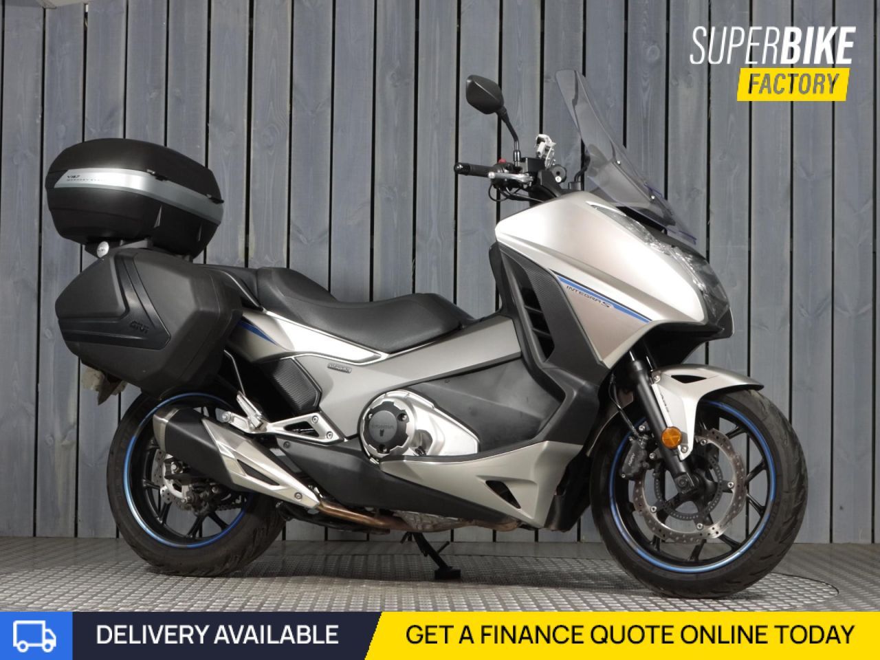 2017 HONDA INTEGRA SILVER with 9826 miles - Used Motorbikes Dealer ...