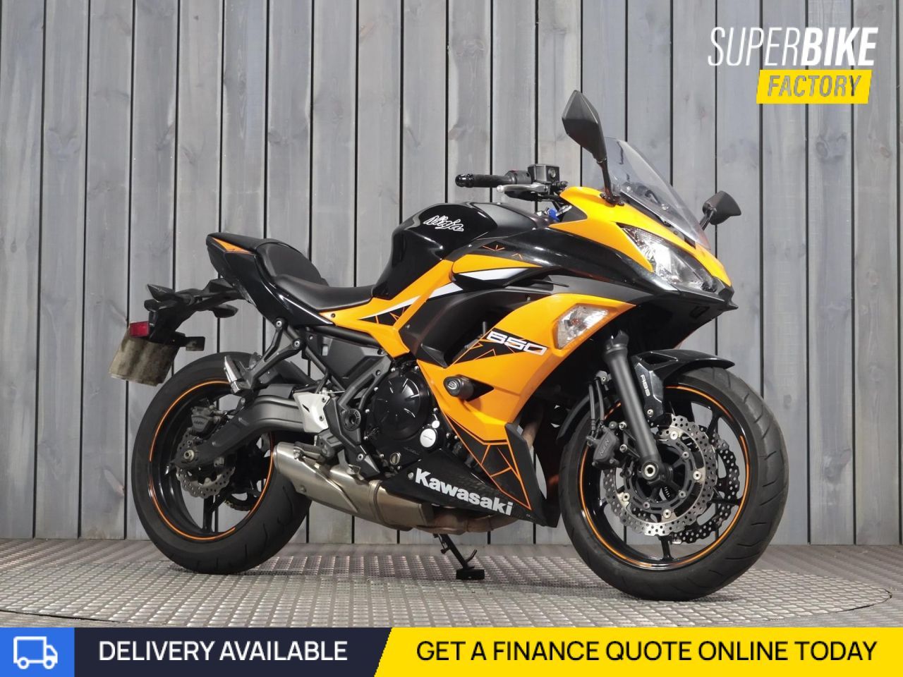 2020 KAWASAKI NINJA 650 ORANGE with 16239 miles - Used Motorbikes ...