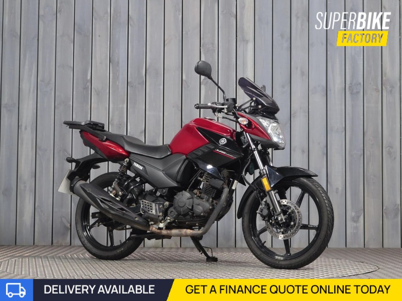 2019 YAMAHA YS125 RED with 6602 miles - Used Motorbikes Dealer ...