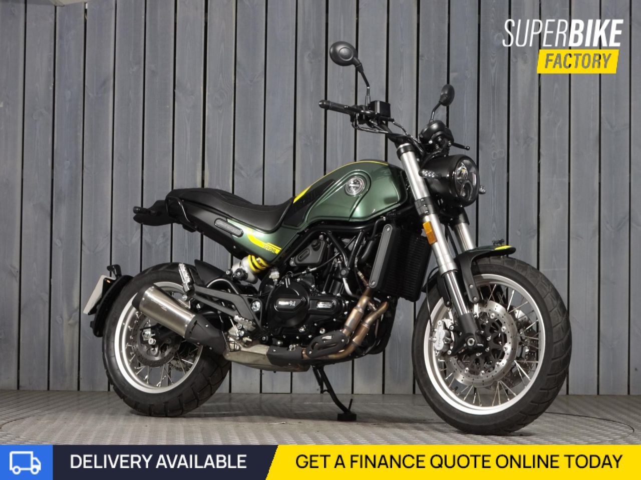 2024 BENELLI LEONCINO TRAIL GREEN with 741 miles - Used Motorbikes ...