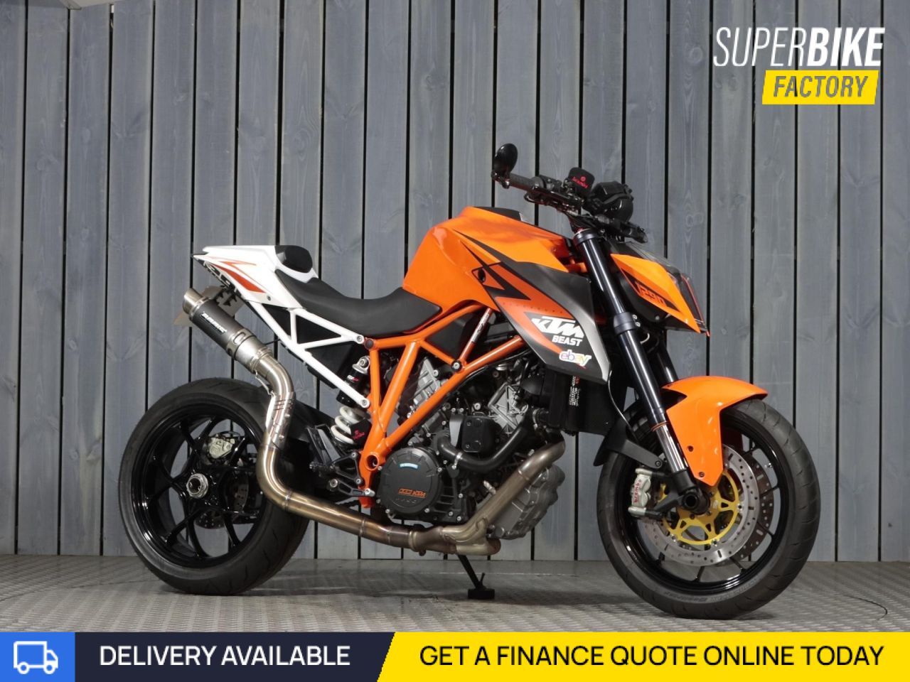 2016 KTM 1290 SUPERDUKE R ORANGE with 9318 miles - Used Motorbikes ...