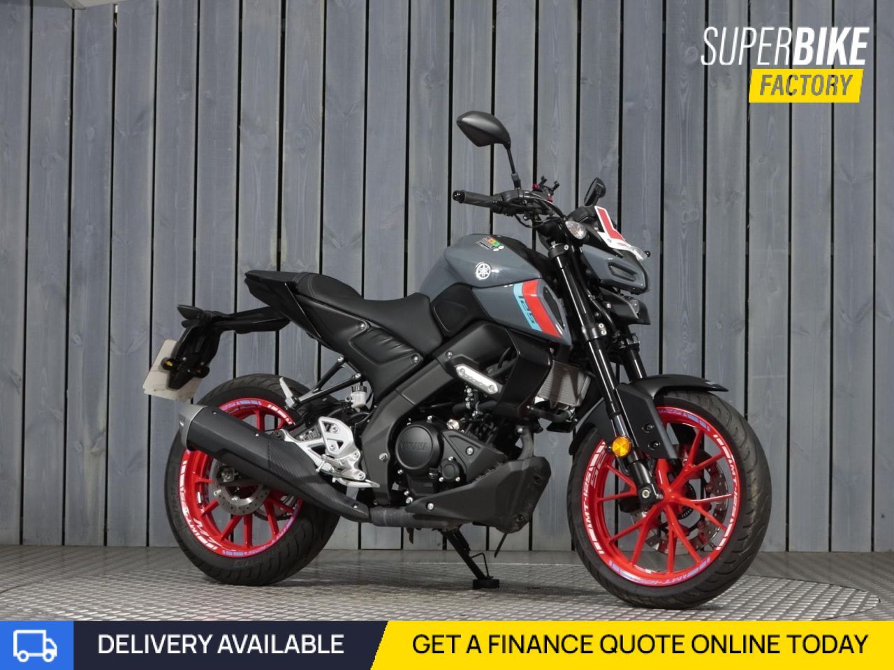 2021 YAMAHA MT-125 GREY with 1212 miles - Used Motorbikes Dealer ...