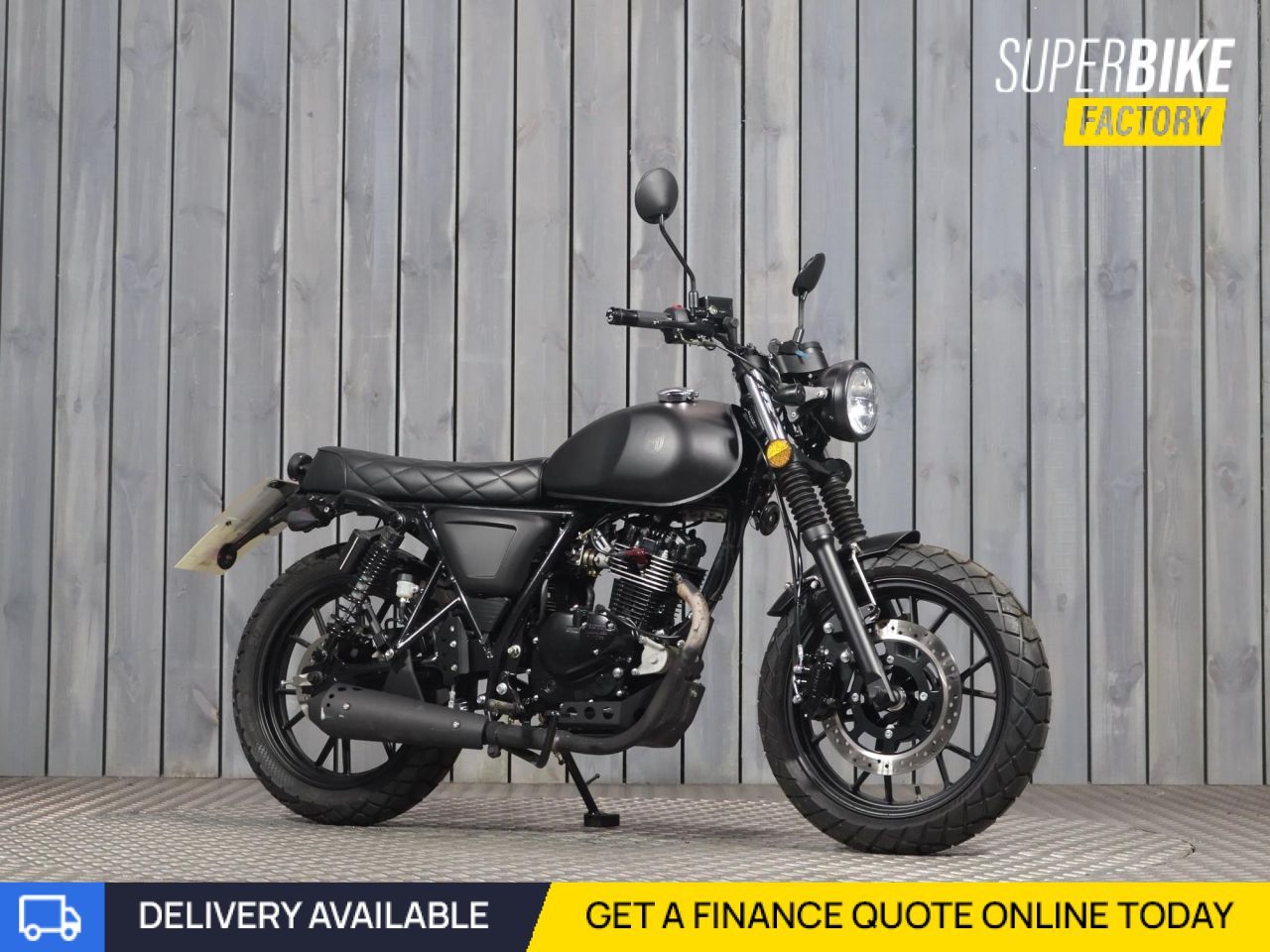 2021 MUTT FSR 125 BLACK with 114 miles - Used Motorbikes Dealer ...
