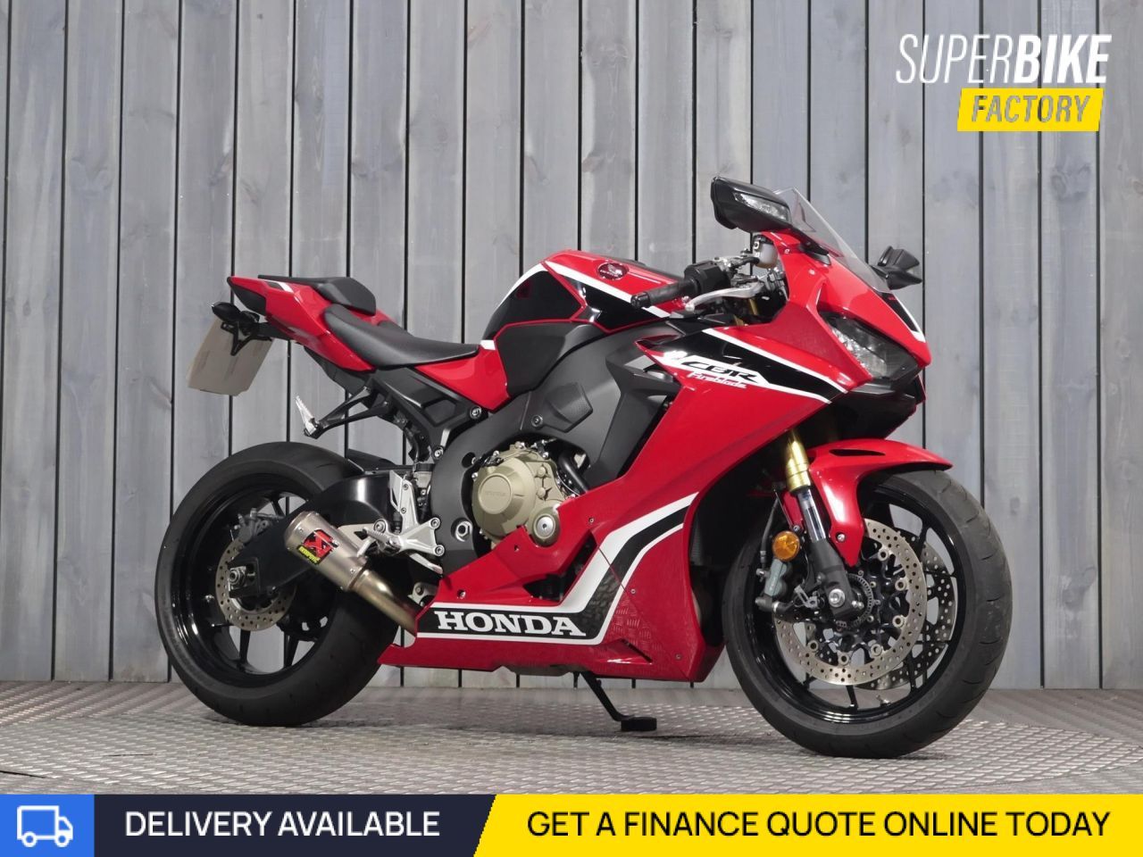 2017 HONDA CBR1000RR FIREBLADE RED with 14047 miles - Used Motorbikes ...