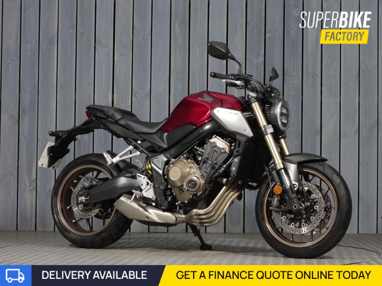 2020 HONDA CB650R RED with 9381 miles - Used Motorbikes Dealer: Cheshire & Donington Park: The ...