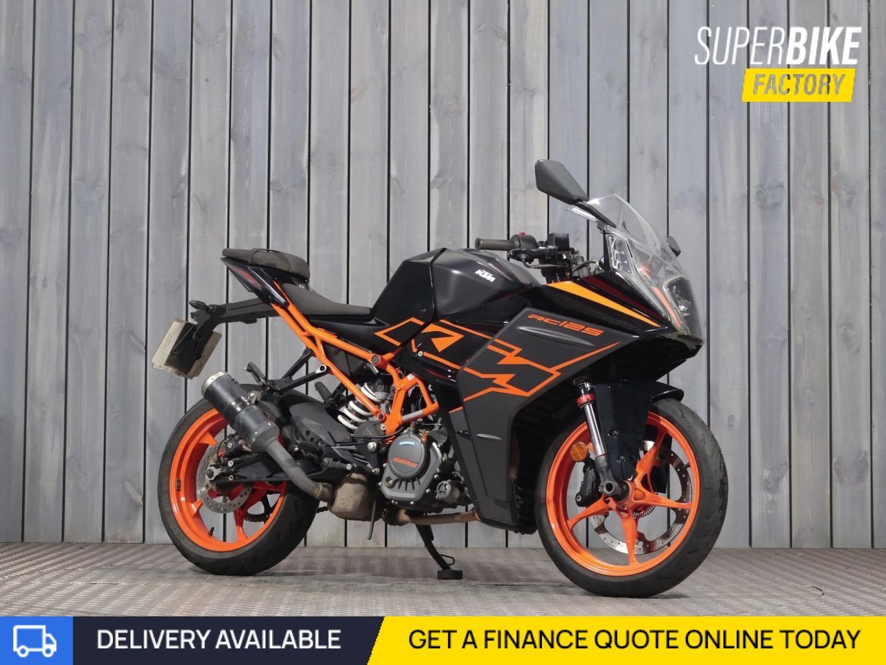 2022 KTM RC 125 BLACK with 9627 miles - Used Motorbikes Dealer ...