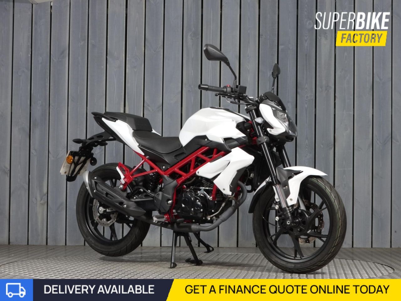 2022 BENELLI BN WHITE with 8 miles - Used Motorbikes Dealer: Cheshire ...