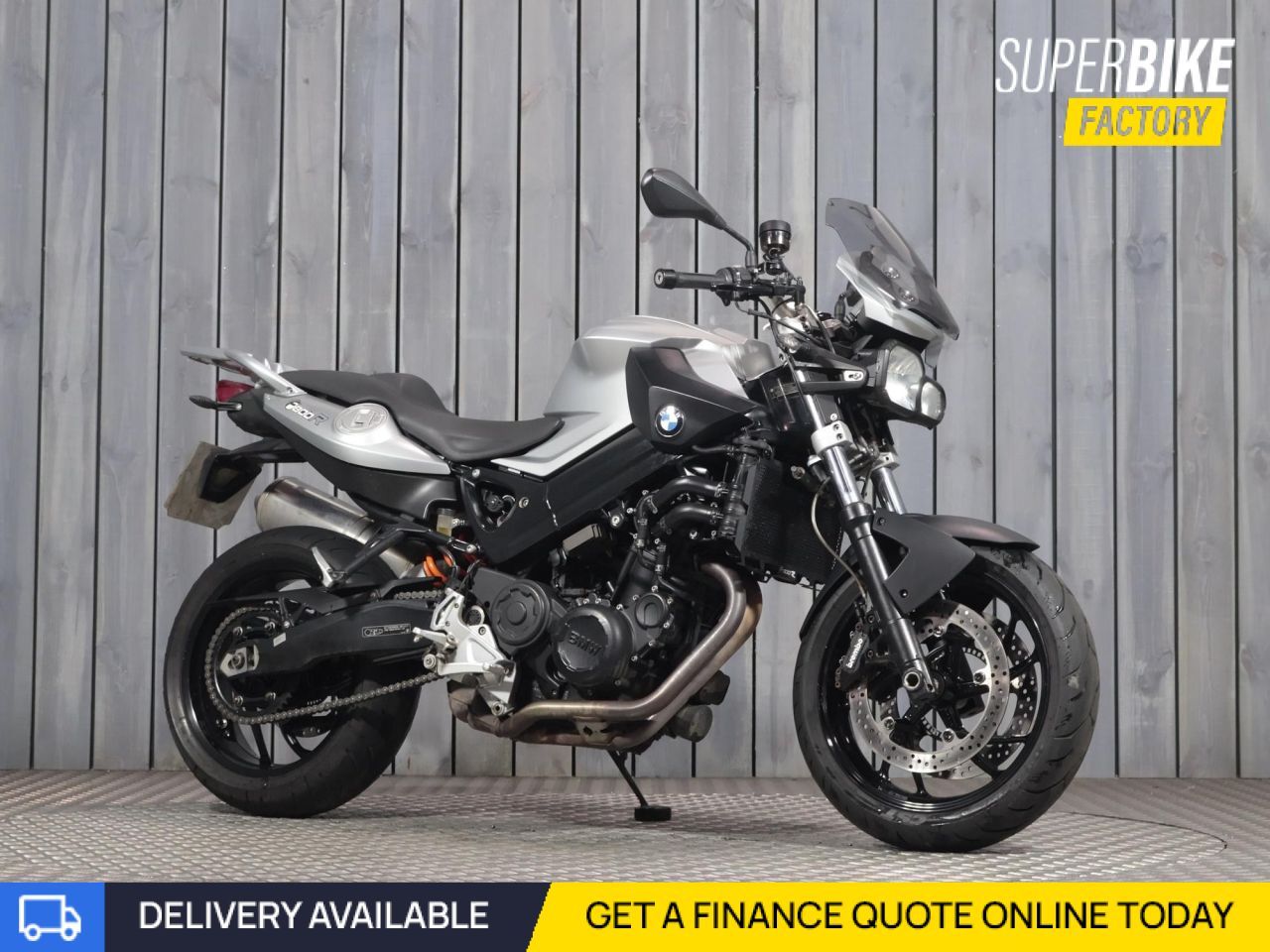 2009 BMW F800R SILVER with 23659 miles - Used Motorbikes Dealer ...