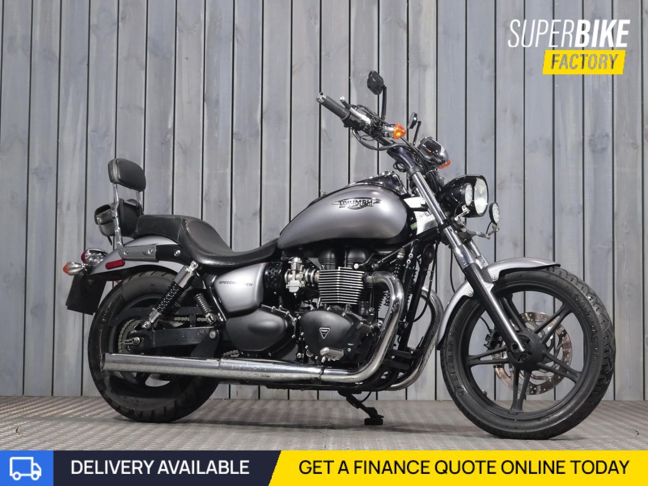 2014 TRIUMPH SPEEDMASTER 865 GREY with 10830 miles - Used Motorbikes ...