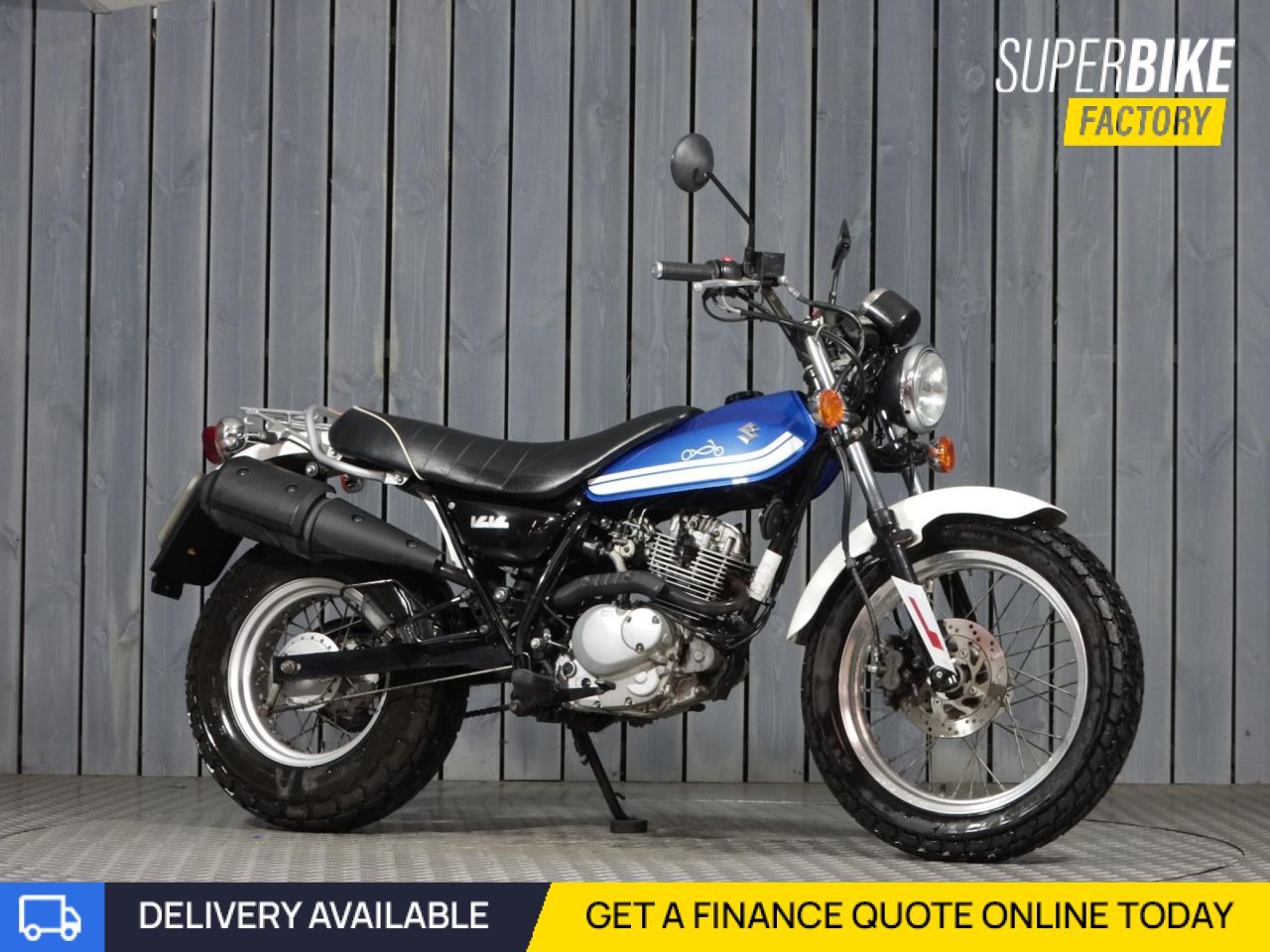 2017 SUZUKI RV125 VANVAN BLUE with 5550 miles - Used Motorbikes Dealer ...