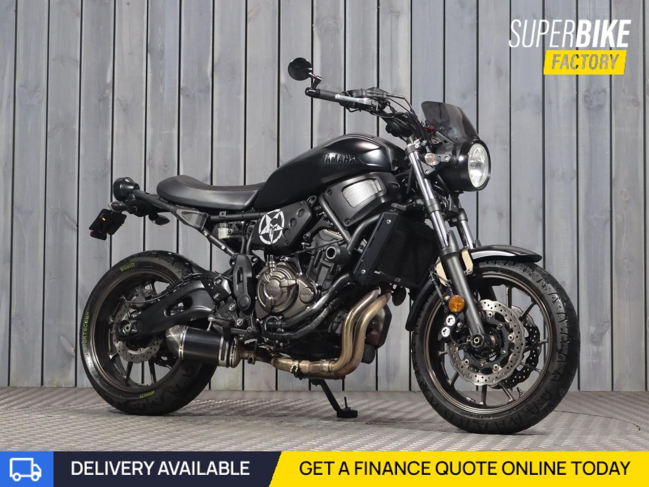 2017 YAMAHA XSR700 BLACK with 7714 miles - Used Motorbikes Dealer ...