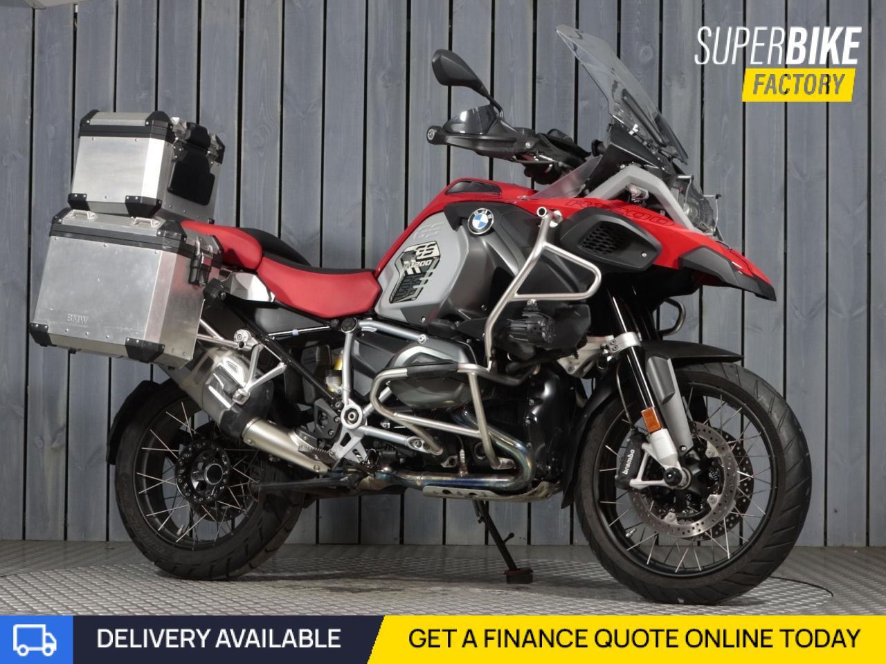 2018 BMW R1200GS ADVENTURE RED with 9800 miles - Used Motorbikes Dealer ...