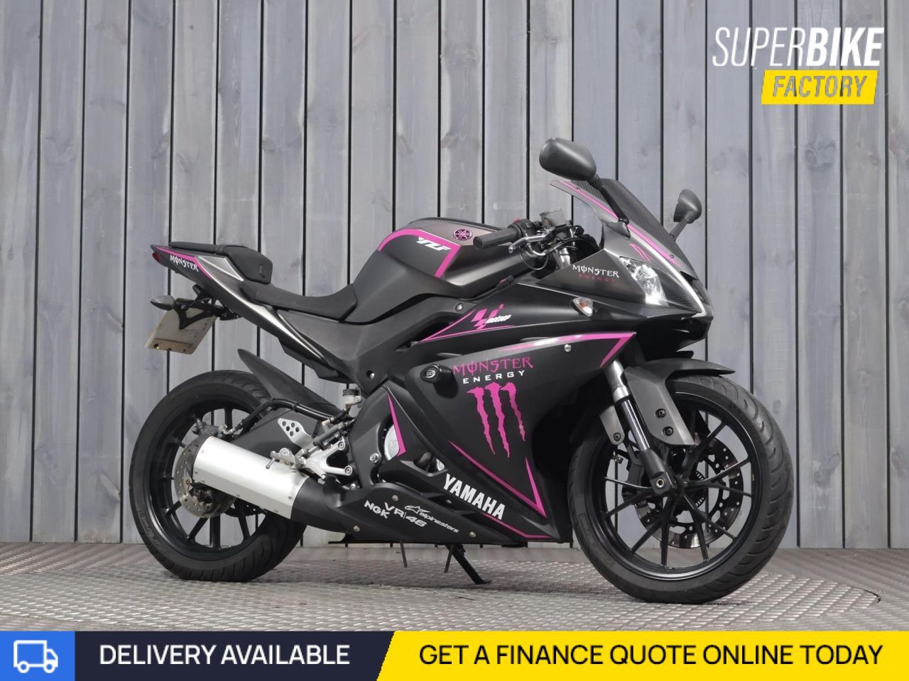 2015 YAMAHA R125 GREY with 7968 miles - Used Motorbikes Dealer ...