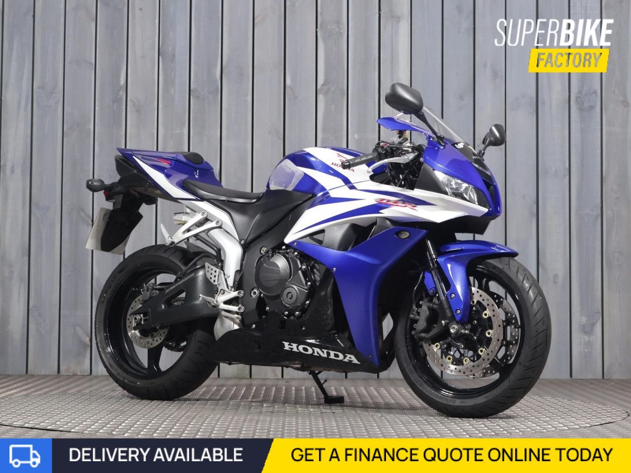 2007 HONDA CBR600RR BLUE with 10891 miles - Used Motorbikes Dealer ...