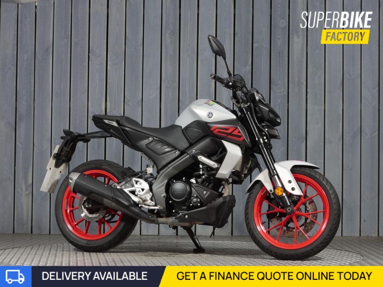 2020 YAMAHA MT-125 GREY with 7383 miles - Used Motorbikes Dealer ...