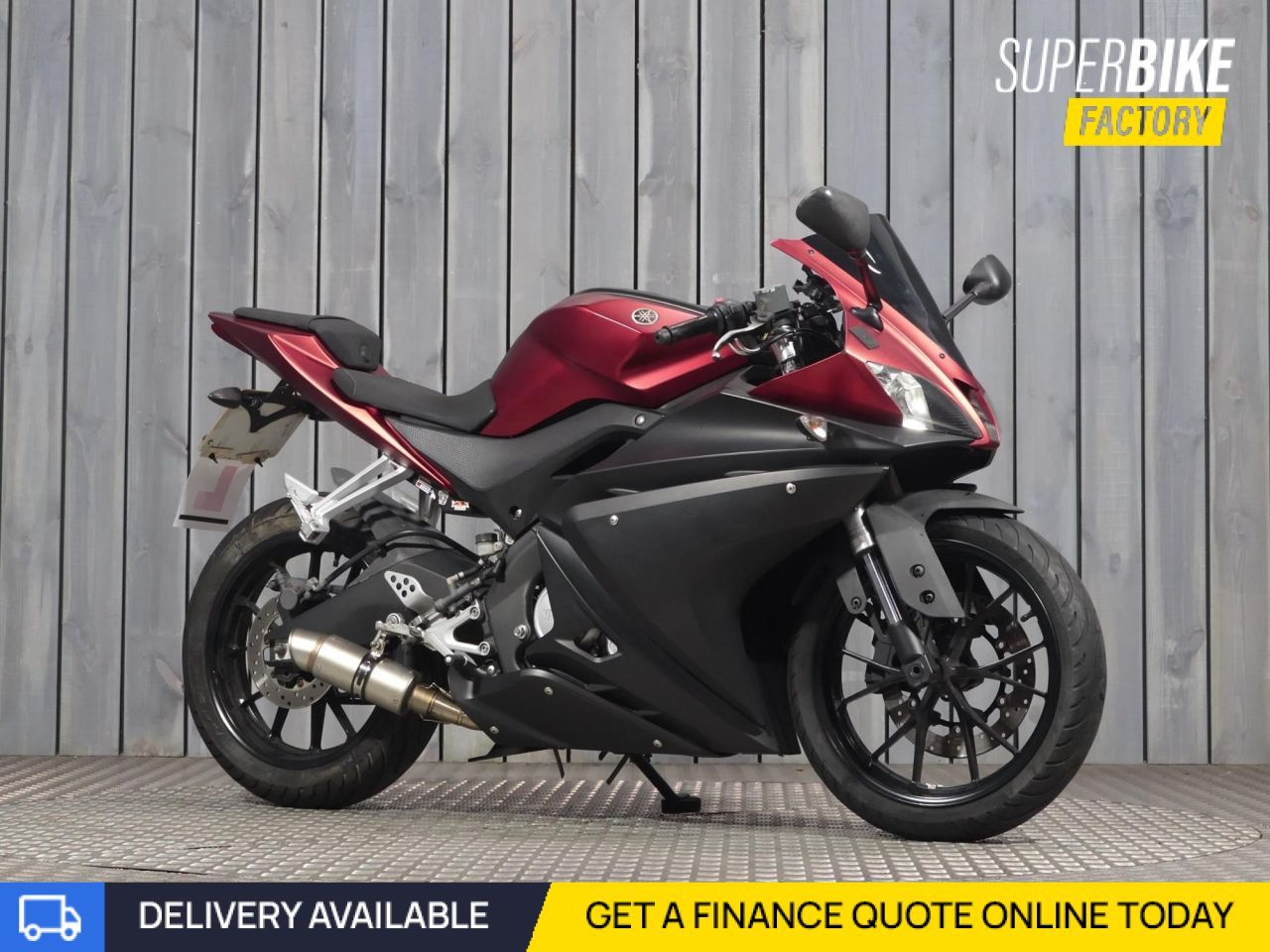 2014 YAMAHA R125 RED with 13000 miles - Used Motorbikes Dealer ...